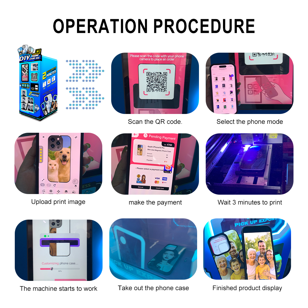 DIY Phone Case Printer Vending Machine - Guangzhou Divine Technology Co ...